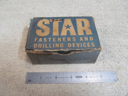 BOX OF 38 STAR EXPANSION SHIELD MACHINE SCREW ANCHORS, 1/4-20 THREAD ...