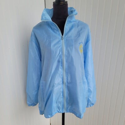 NWOT Women's Windbreaker Jacket Zip Up Live Laugh Love XL | eBay