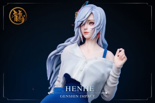 Dragon Studio Genshin Impact ShenHe Statue silica gel Pre-order 1/4 ...