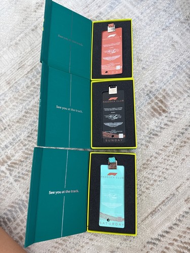 Formula 1, F1 PADDOCK CLUB PASS UNITED STATES GP 2023 WILLIAMS F1 TEAM ...