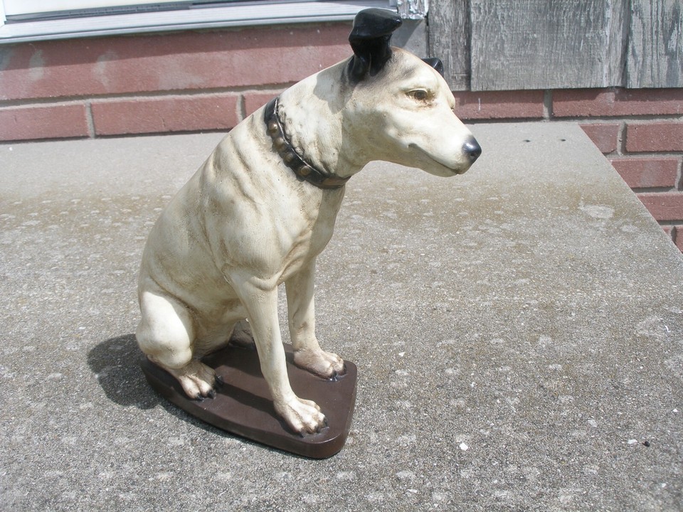 RCA VICTOR PHONOGRAPH VICTROLA /RADIO "NIPPER" DOG, 14 1/2" TALL ...