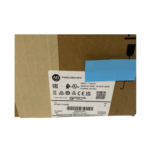 Allen Bradley 2715P-T12WD AB PanelView 5510 Graphic Terminal AB 2715P ...