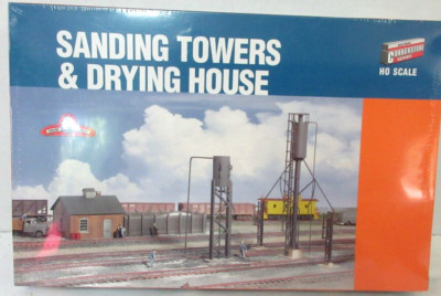 Walthers Cornerstone 933-3182 HO Scale Sanding Towers & Drying House ...