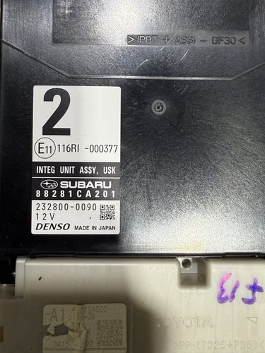 2012To2020 Subaru BRZ Scion FRS 86 Integrated Unit Control Module ...