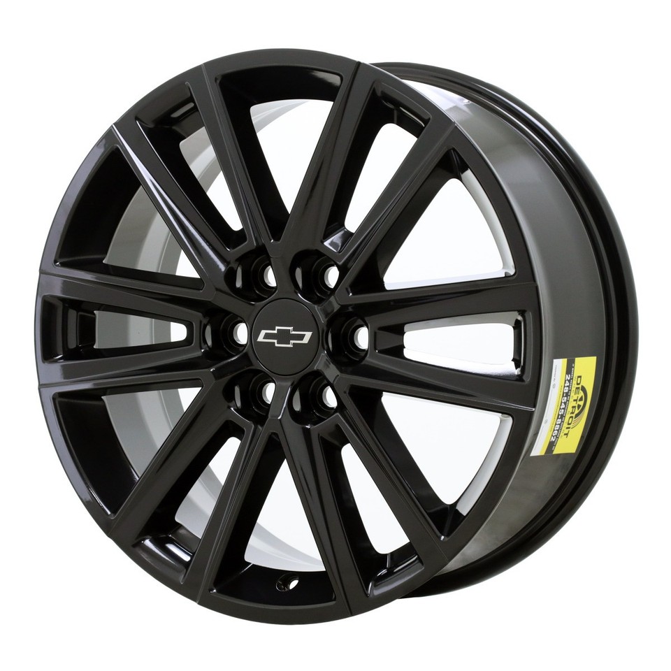 18" CHEVROLET TRAVERSE GLOSS BLACK WHEELS RIMS FACTORY OEM 14066 2022 ...