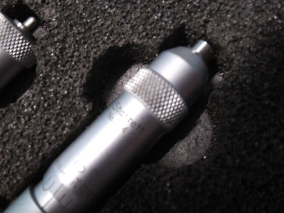 Starrett Inside Micrometer Set 124C/124 3-32in | eBay