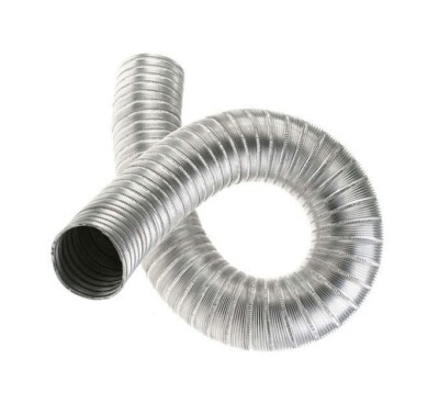 Aluminium Engine Air Duct Pipe Flexible Air Intake Hose Alloy Flexi ...