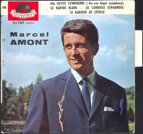 MARCEL AMONT N° 14 LE BARBIER DE SEVILLE 45T EP BIEM POLYDOR 21.767 ...
