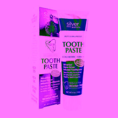 Silversol Toothpaste 4 Oz By Silver Biotics (American Biotech Labs) | eBay