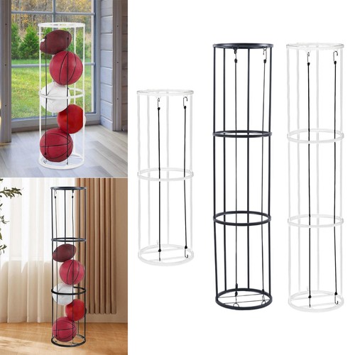 Vertical Ball Rack Display Stand Ball Storage Rack for Kids Room Gyms ...