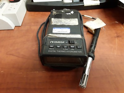 Omega Digital Thermo-Hygrometer Model RH411 | eBay