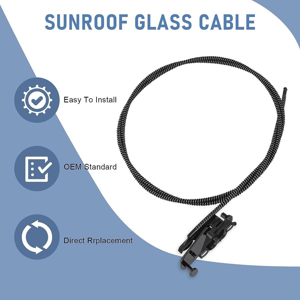 Ford F150 Super Crew Cab Sunroof Glass Cables Fit 2015-2024 | eBay