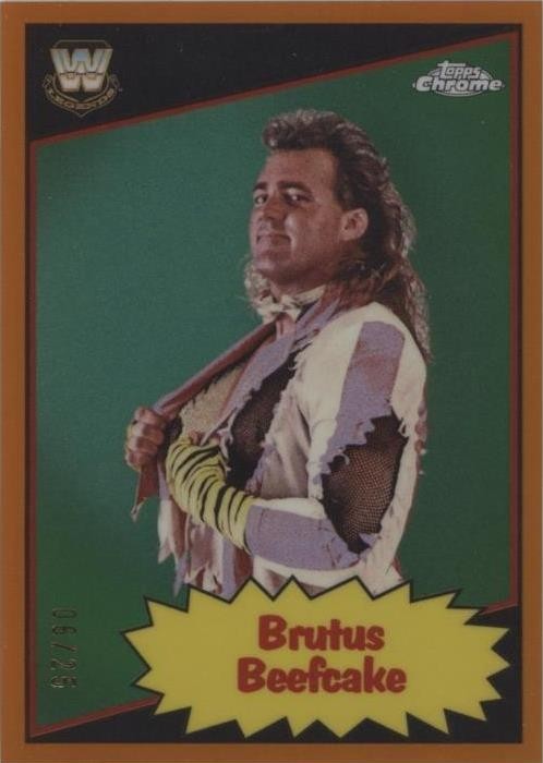 2025 Topps Chrome WWE - 1985 Topps Legends Brutus "The Barber" Beefcake ...