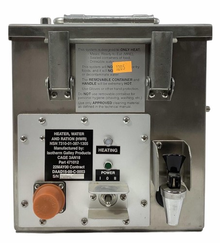 Vintage Isotherm Galley 471012 Water & Ration Heaters 7310-01-387-1305 ...