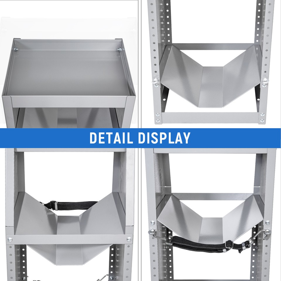 AA Products TR-4-52 Refrigerant Tank Rack Steel Freon Tank Holder Rack ...