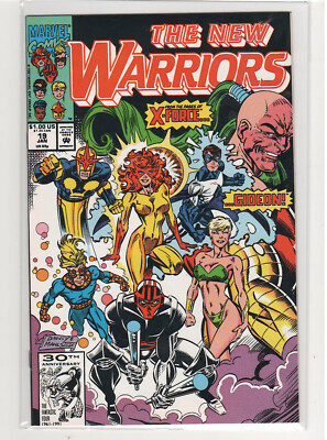 New Warriors #19 Mark Bagley Nova Night Thrasher Firestar Speedball 9.2 ...