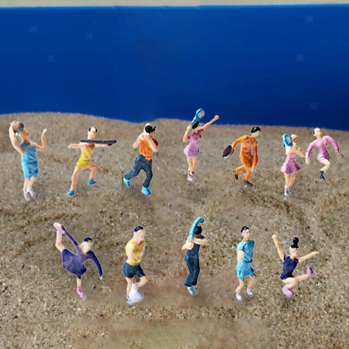Miniature Sport Player Figurines Miniature Sports Doll Figure ...
