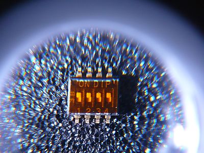 E-SWITCH KAN1104RT Half-Pitch Low Profile DIP Switch 4-Pos SPST **NEW ...