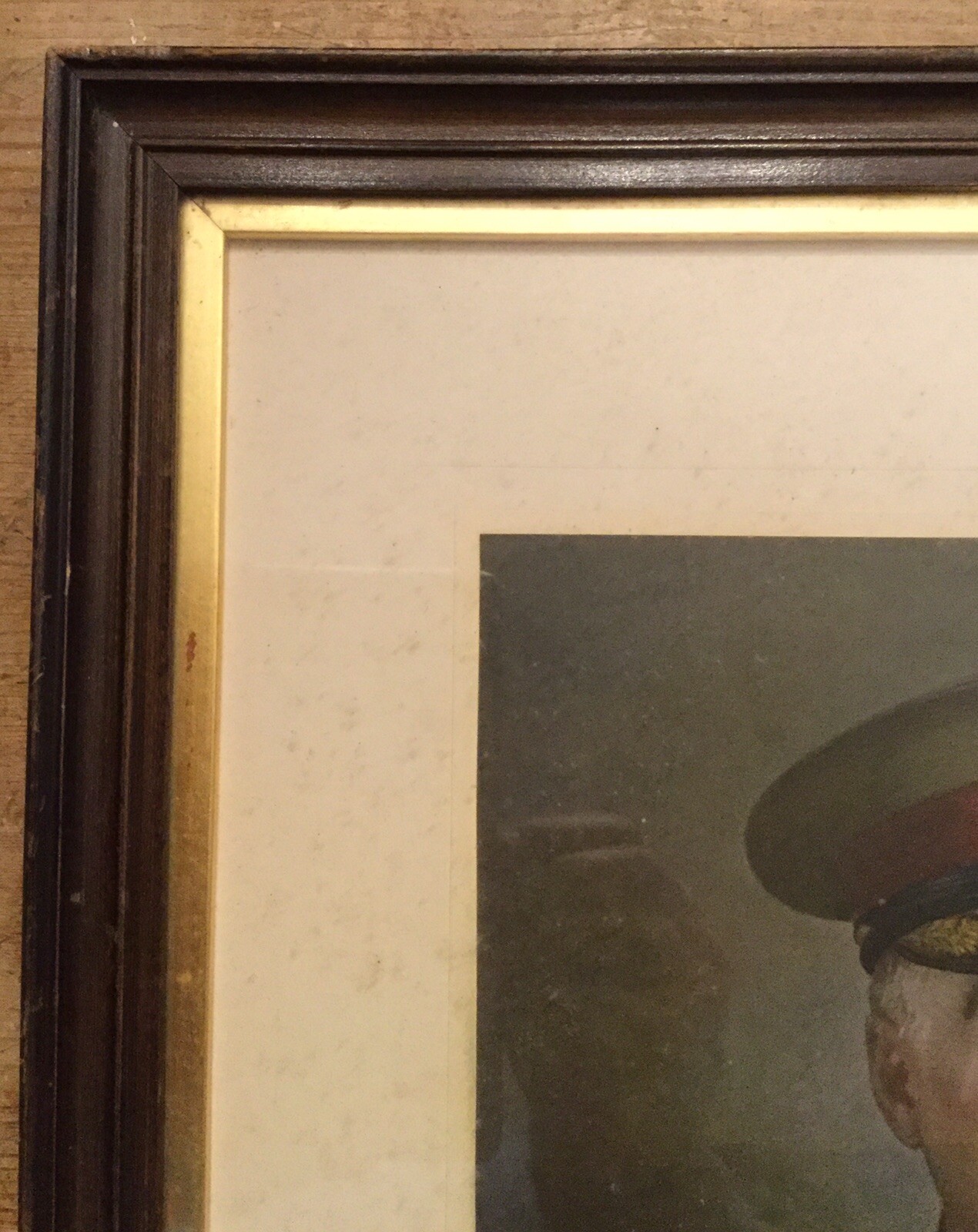 Large WW1 Colour Tinted Photo Portrait, General in Khaki, Earl Haig? | eBay