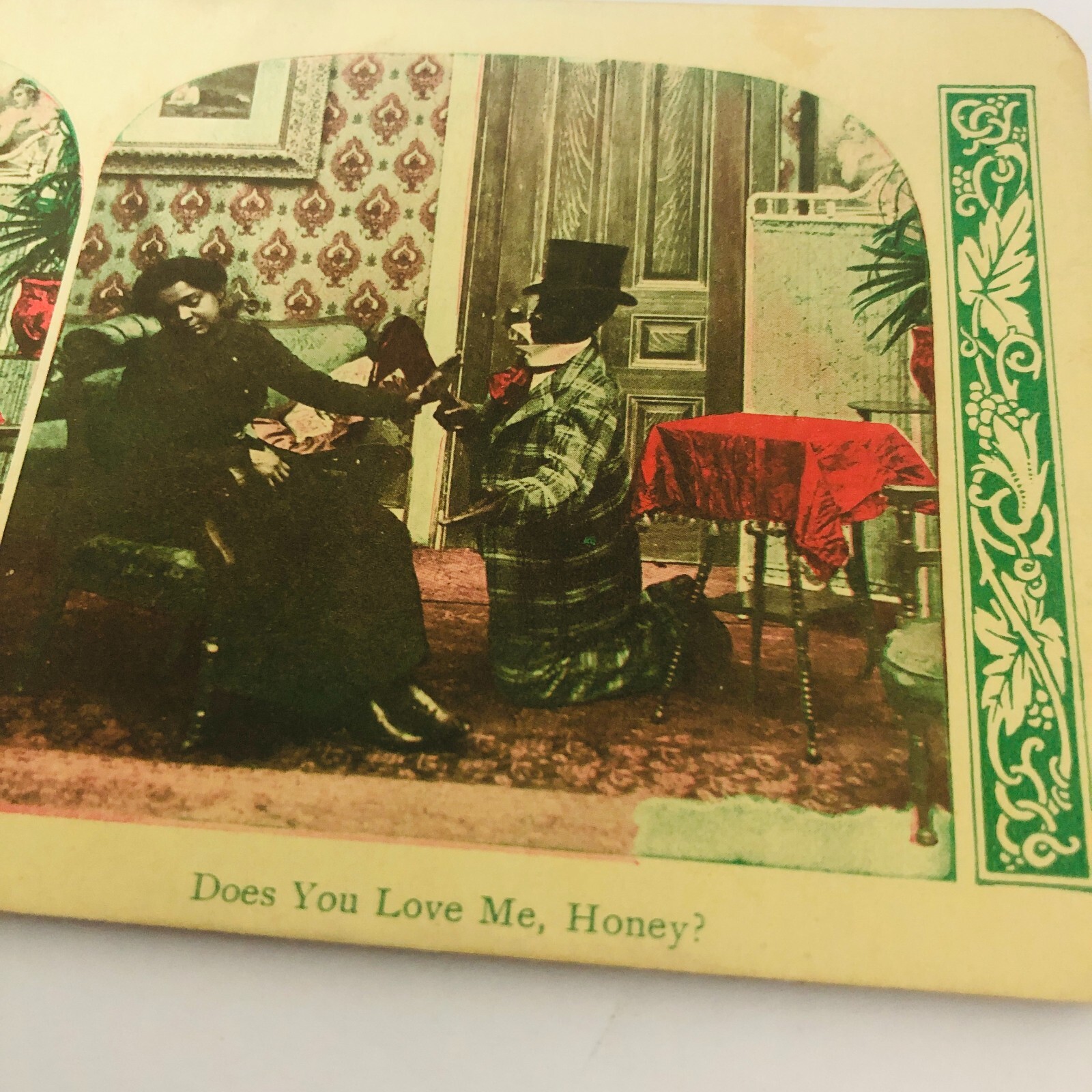 Stereoview Stereosope Color Cards Women Men Lot 3 Risque Love Good ...