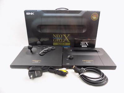 Boxed Like New SNK Neo Geo X Gold Limited Edition Console With ...