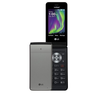LG Exalt LTE VN220 4G VoLTE (Verizon) Flip Phone US Mobile Kosher | eBay