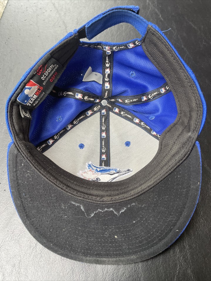 Toronto Blue Jays Team MLB Baseball OC Sports Blue Mens OSFM M/L Hat ...