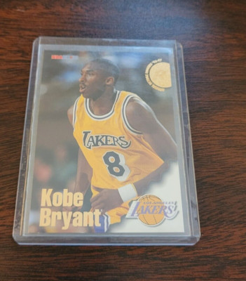 1996-97 NBA Hoops Kobe Bryant Rookie Basketball Card #281 Los Angeles ...