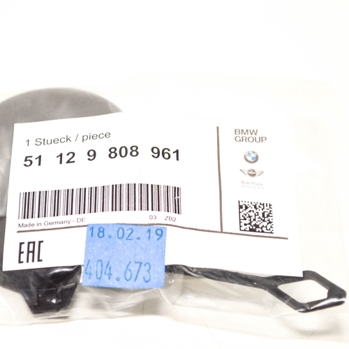 NEW MINI PACEMAN R61 REAR BUMPER LEFT TOW HOOK EYE CAP COVER 9808961 ...