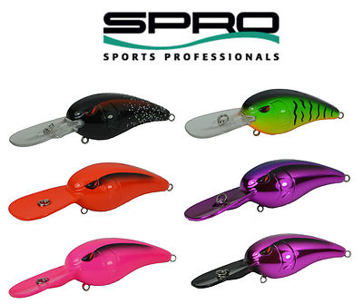Spro Rk Star 55 Steelhead Salmon Crankbait, Deep Diving Plug, Fishing ...