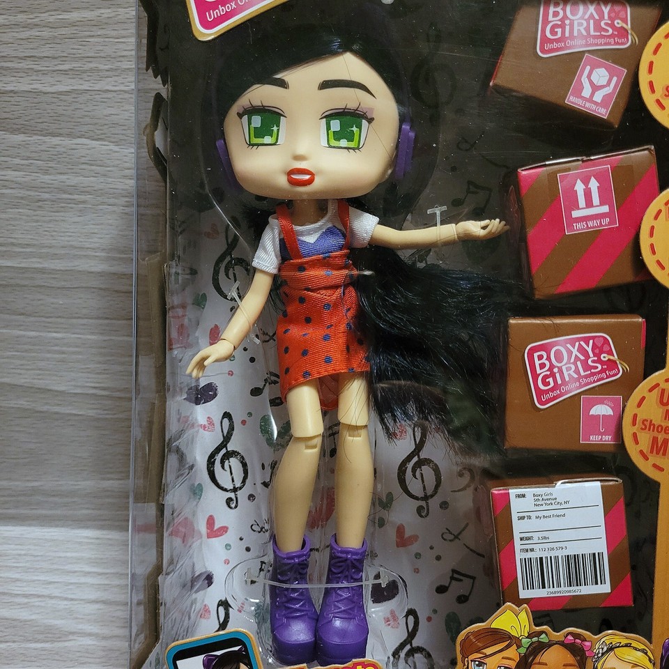 Boxy Girls Riley Doll Includes 4 Packages Unbox Makeup Shoes Bags NEW ...