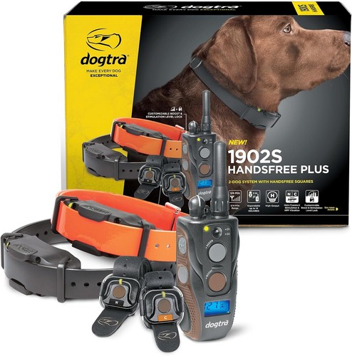 Dogtra 1902S HANDSFREE PLUS 2 Dog Remote Training Collars 3/4 Mile, Boost & Lock | eBay