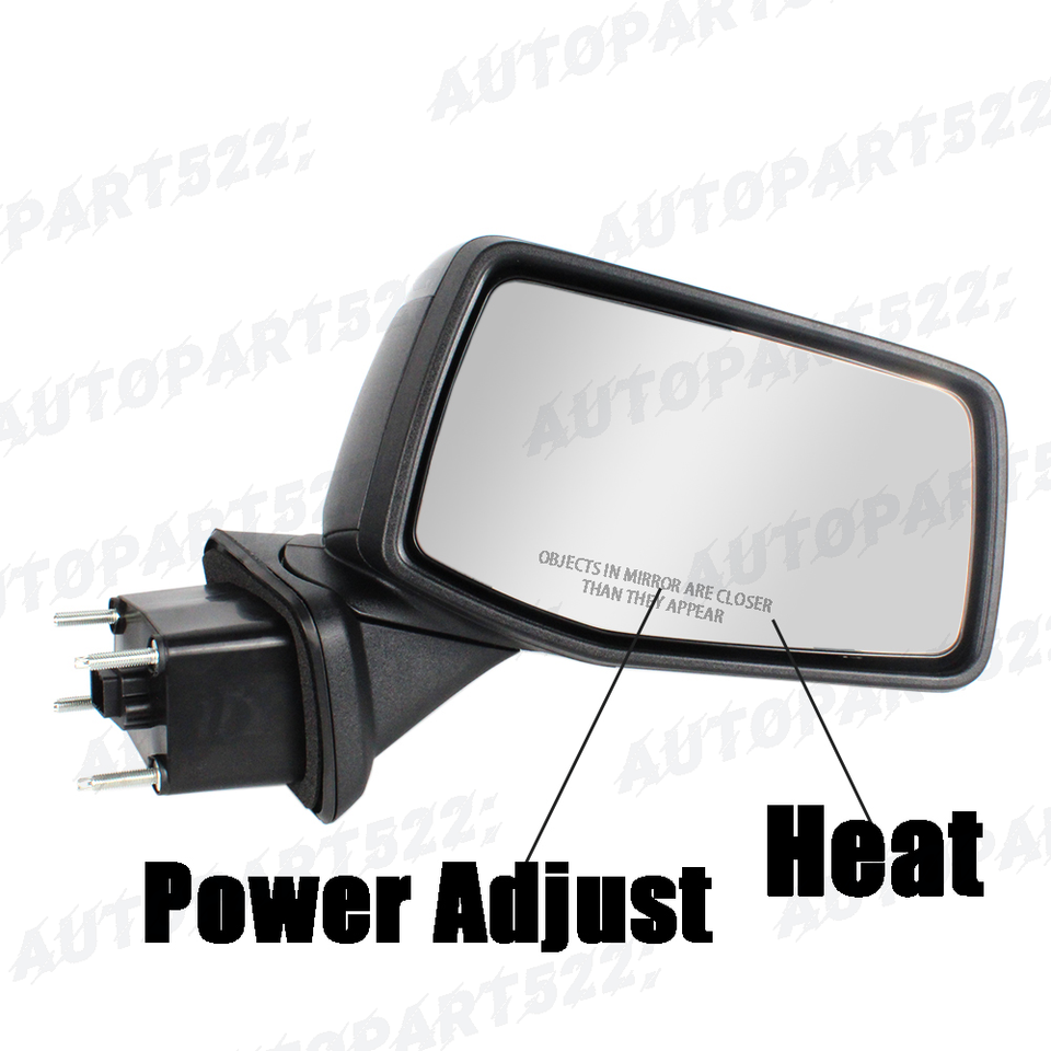 For 2019-2023 Chevy Silverado 1500 Right Side Black Mirror Heated 7 ...