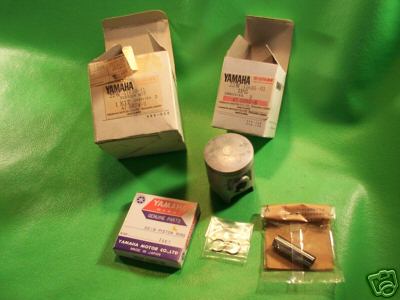 YAMAHA YZ80K '83 PISTON KIT 1ST OVER NOS OEM # 22W-11630-11-00 | eBay