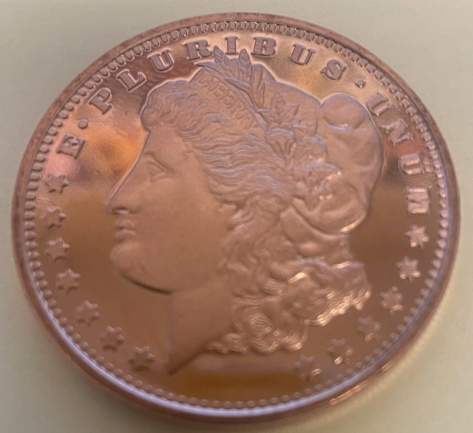 (X2) AVDP 1 oz Copper Round 999 Pure – Morgan - Free Shipping! | eBay