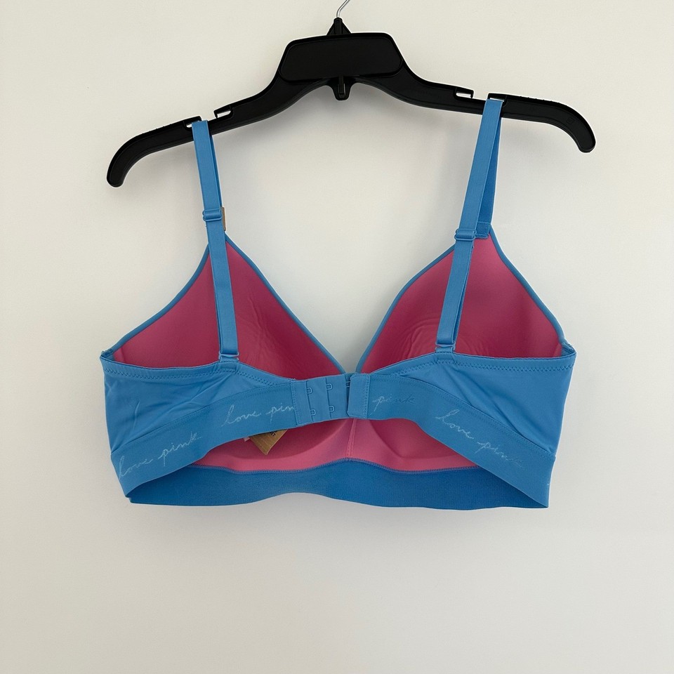 NWT PINK Victoria's Secret Bare Infinity Flex Wireless T-Shirt Bra 38DD ...