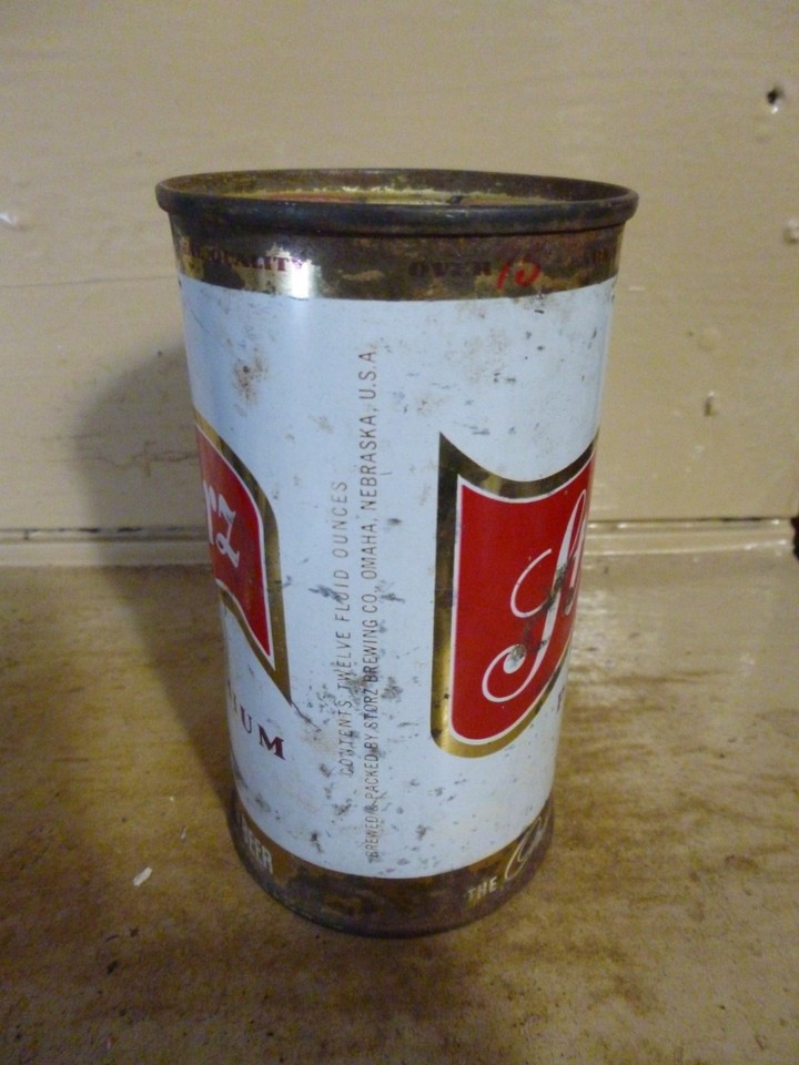 STORZ_ OMAHA_ FLAT TOP BEER CAN -[EMPTY CANS, READ DESC.]- | eBay