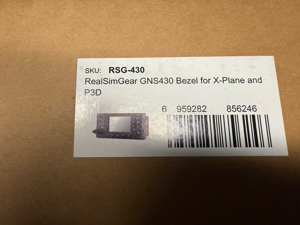 REALSIMGEAR GNS 430 Flight Simulator GPS Navigator. USB. With Power ...