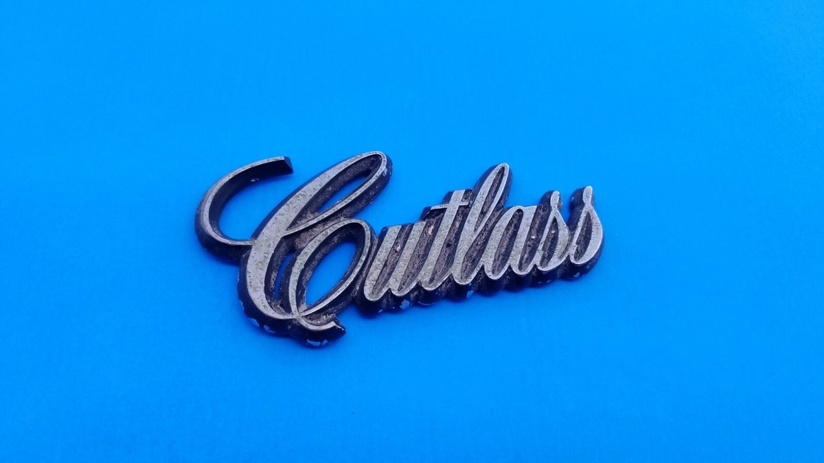 Oldsmobile Logo Blue Genuine Oldsmobile Parts Decal – WACKO Los