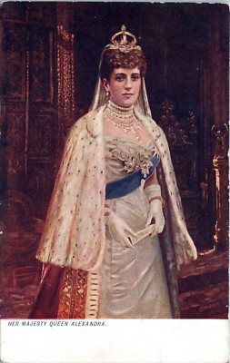 Her Majesty Queen Alexandra, Coronation Souvenir - Tuck udb Postcard | eBay