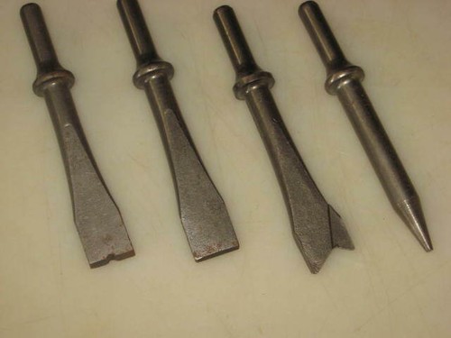 NEW 4-pc AIR IMPACT HAMMER CHISEL SET | eBay