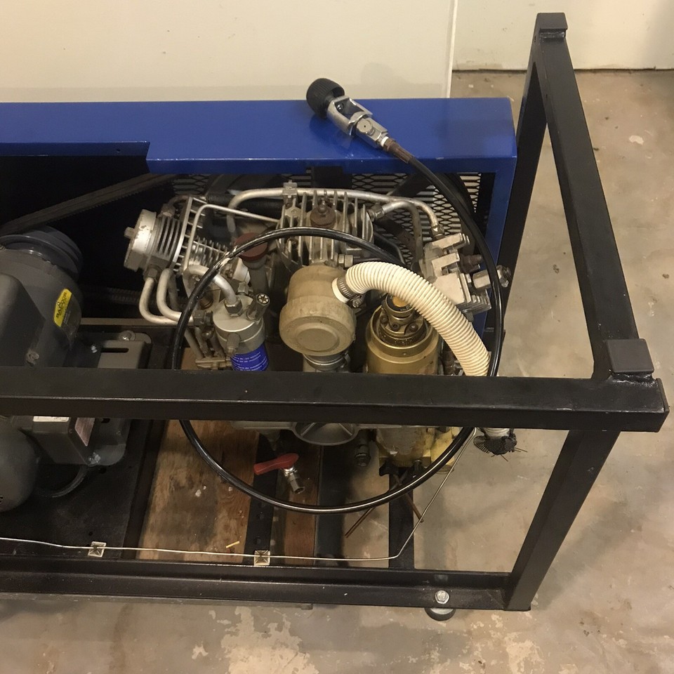 Bauer Capitano Compressor SCUBA SCBA | eBay