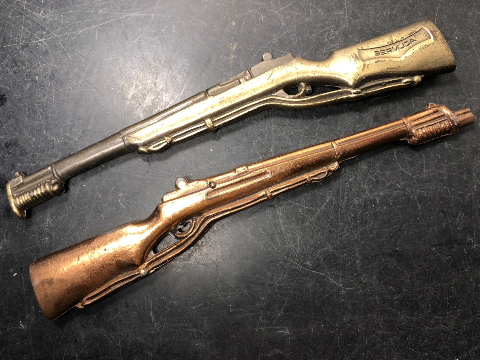 Vintage Brass M1 Garand Rifle Paperweight Letter Opener Bermuda Lot of ...