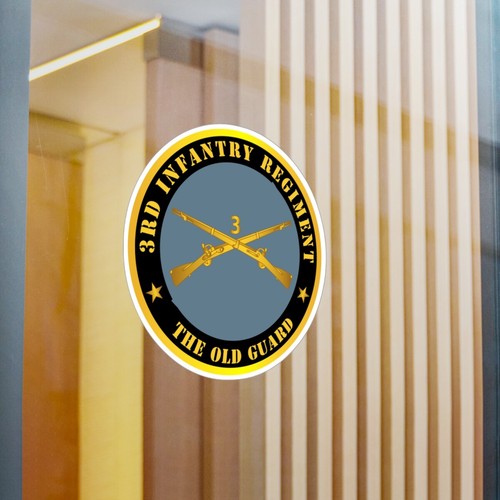 Kiss-Cut Vinyl Decals - Army - 3rd Infantry Regiment -The Old Guard w ...