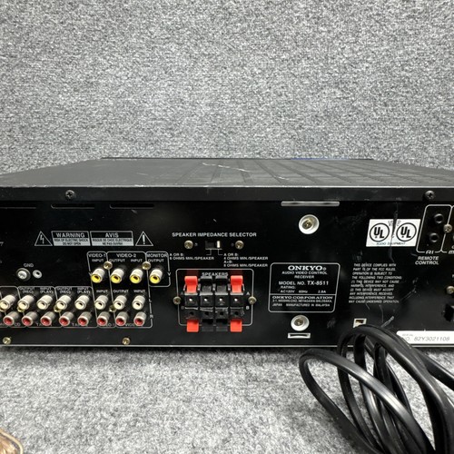 Onkyo TX-8511 AM/FM Stereo Receiver Fully Tested Working Condition No ...