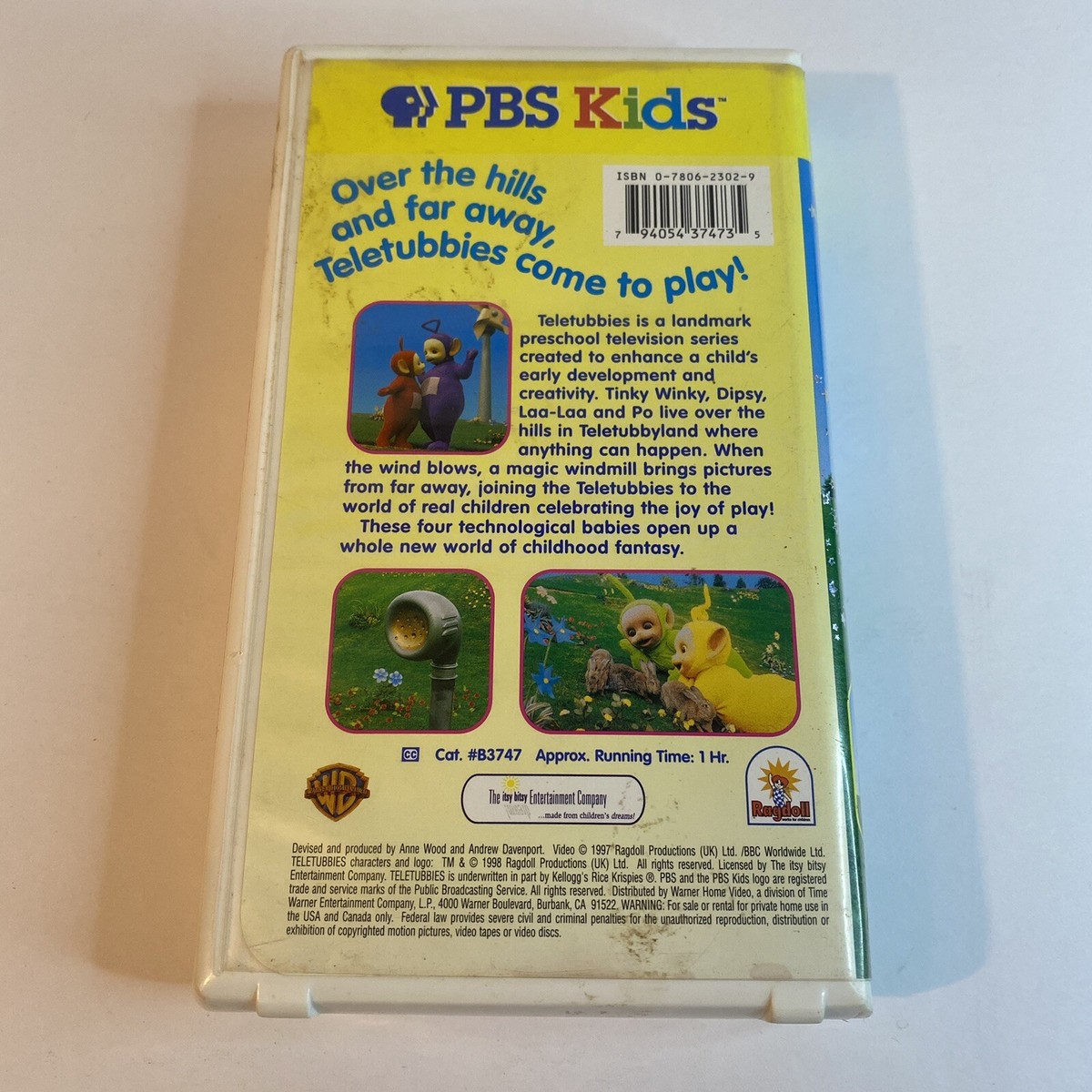 Teletubbies Pbs Kids Here Comes The Teletubbies Vhs Tape 1997 563