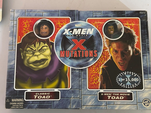 2000 X-MEN THE MOVIE X MUTATIONS TOAD 2 PACK Figures Toy Biz New Marvel 35112433477| eBay