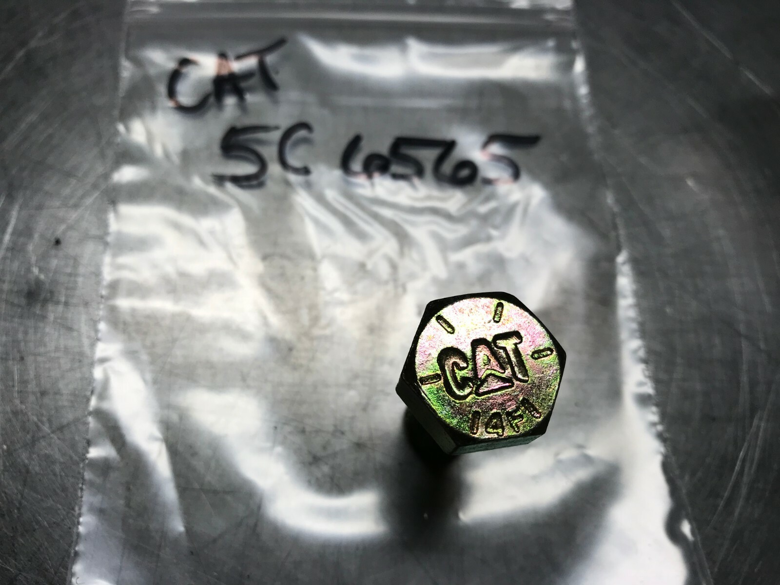 5C6565 GENUINE CAT BOLT QTY of 2 Caterpillar 5C-6565 | eBay