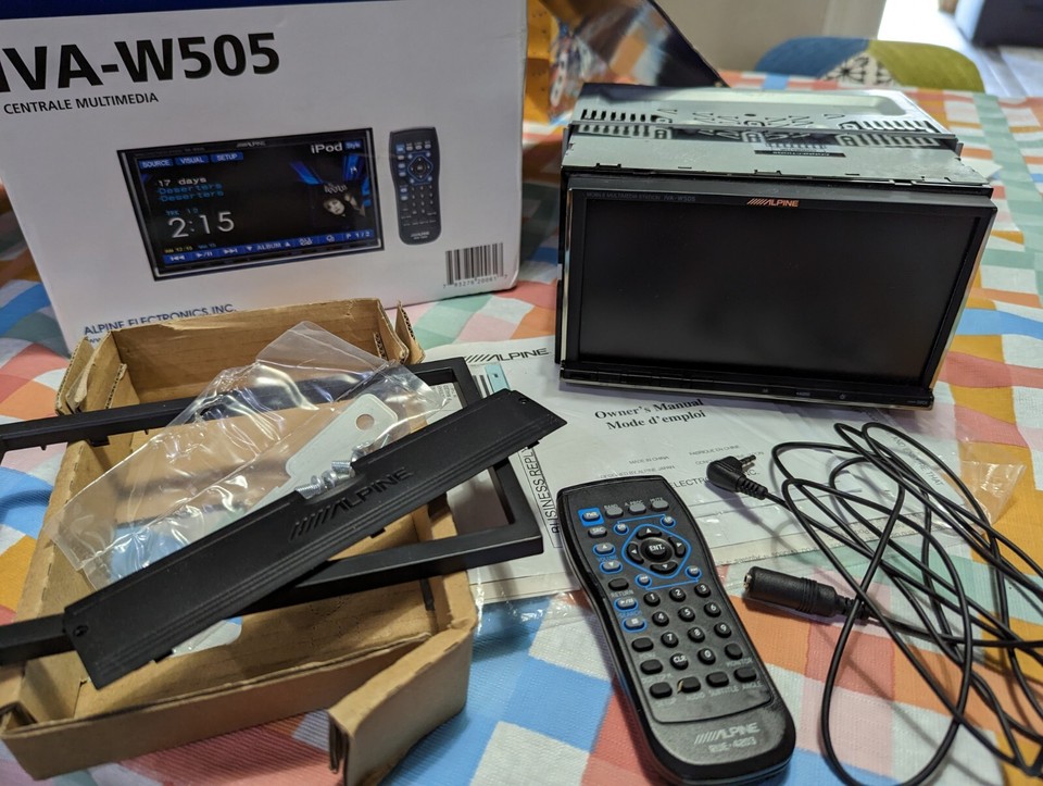 alpine iva-w505 for parts | eBay