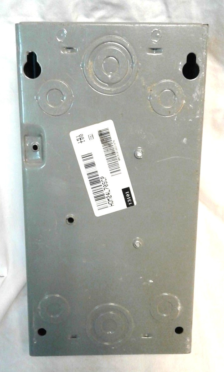 Square D by Schneider Electric HOM24L70RBCP Homeline 70-Amp 2-Space 4 ...